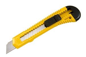 Box Cutter Safety At Work At Home